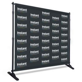 Buy Step and Repeat Banners | Custom Retractable Backdrops